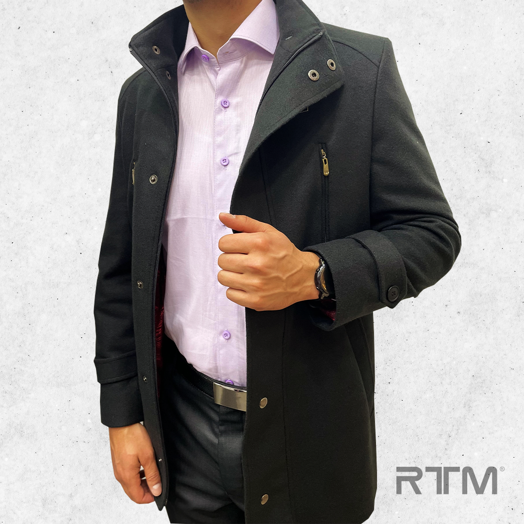 Sacón Casual Negro - RTM Moda